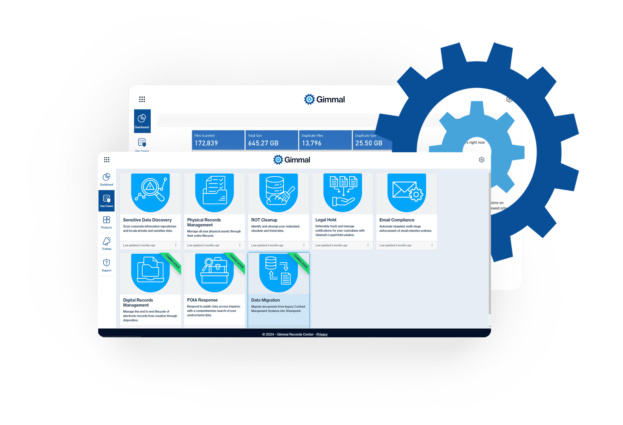Gimmal - Meet the market’s only end-to-end information governance platform.